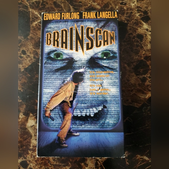 Columbia Tristar | Media | Brainscan Vhs Brain Scan Horror Edward ...